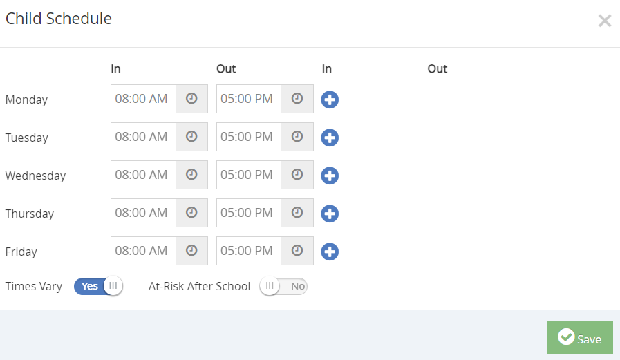 Manage & Edit Participant Details